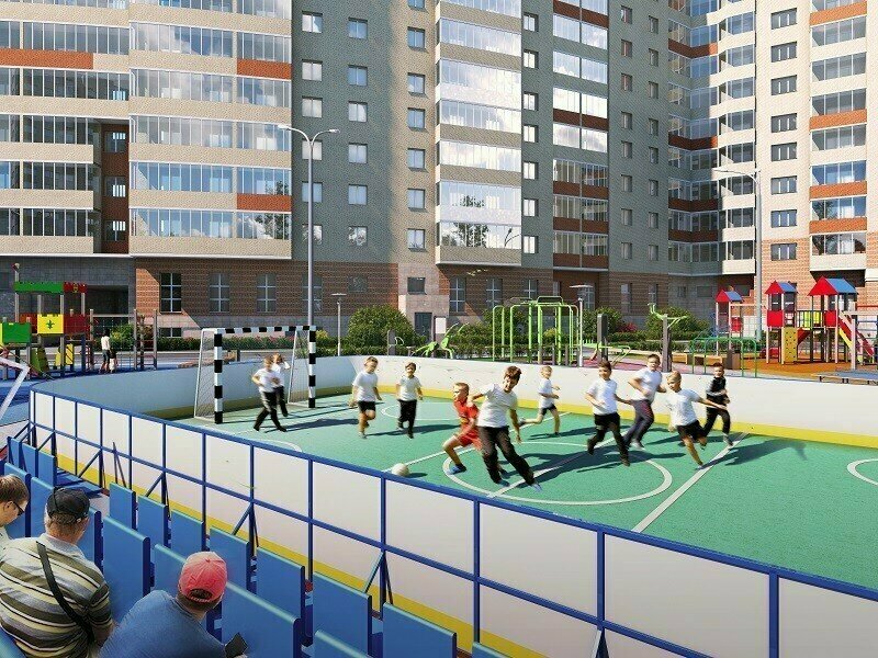 Oyun alanı Playground, Severodvinsk, foto