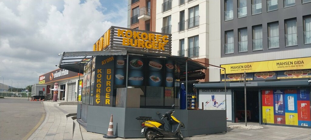 Fast food Atom Kokoreç, İstanbul, foto