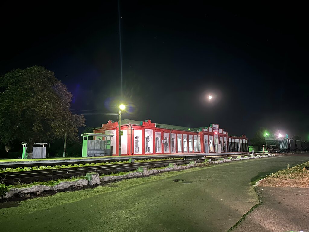 Tren garları Railway station, Orlovskaya oblastı, foto