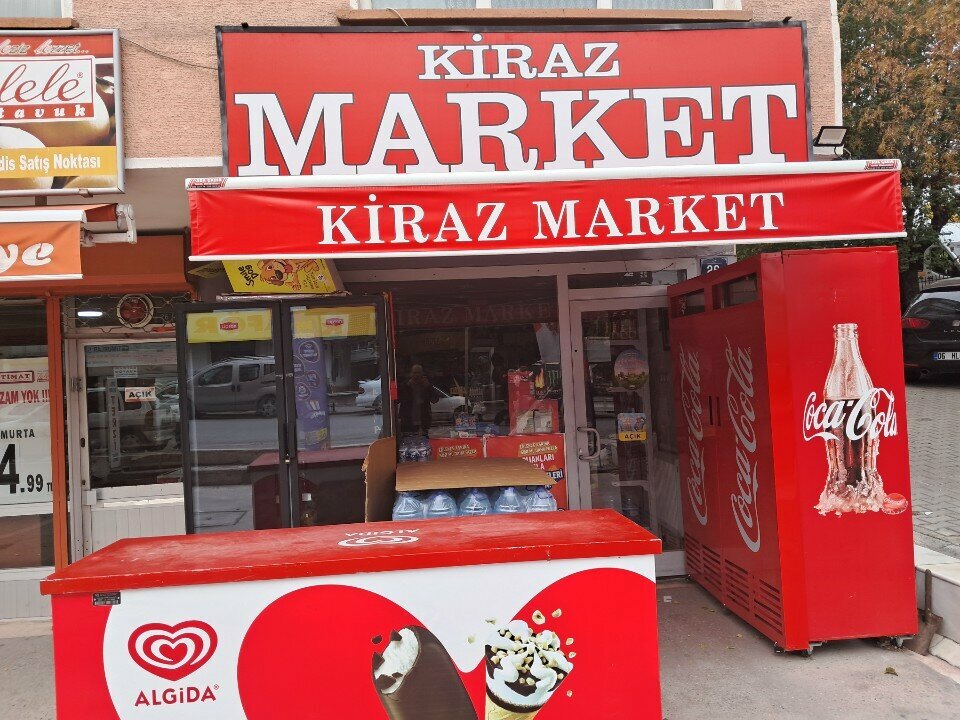 Market Kiraz market, Ankara, foto