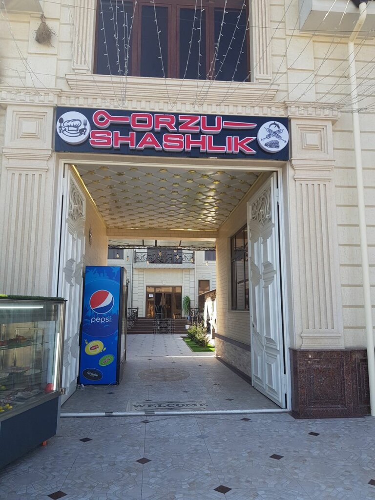 Kafe Orzu shashlik, Semerkant eyaleti, foto