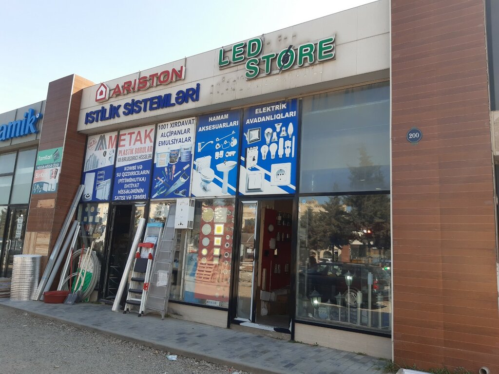 Elektrik ve elektrikli ürün mağazası Led store, Sumgayıt, foto