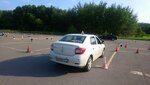 Driving training facility (Moscow, Kosinskiy Natural-Historical Park), ehliyet sınav alanı  Moskova'dan
