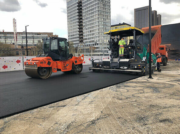 Yol yapımı ve bakımı Armstroy5, Moskova ve Moskovskaya oblastı, foto