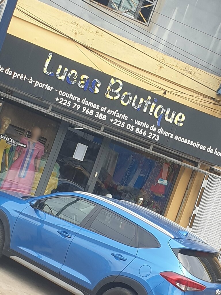 Giyim mağazası Lucas Boutique, Abican, foto