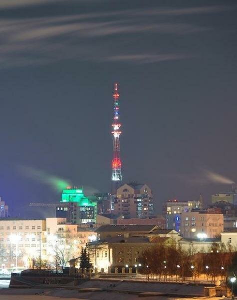 Mühendislik altyapısı Телебашня, Yekaterinburg, foto