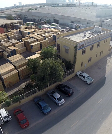 Kereste üretim ve satış şirketleri Hamoud Al Astad Building Materials, Sharjah, foto