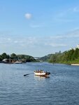 Лодочная станция (Nizhniy Novgorod, Leninskiy City District, 25 Let Oktyabrya Zaton), limanlar  Nijni Novgorod'dan