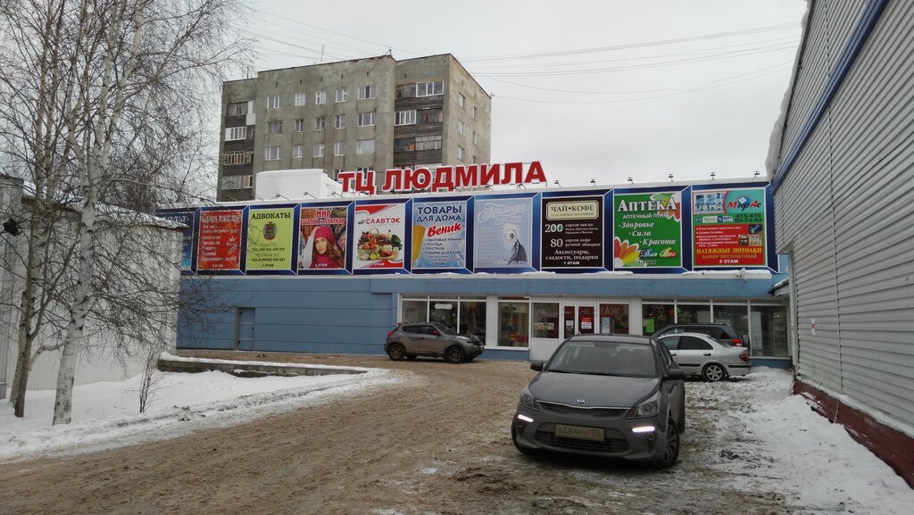 Alışveriş merkezleri Торговый центр Людмила, Nijnevartovsk, foto