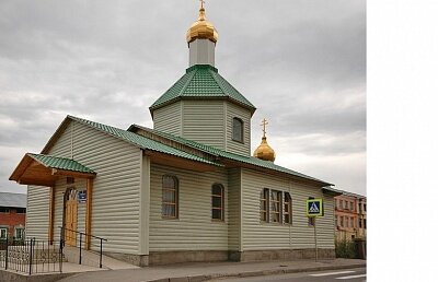 Ortodoks kiliseleri Храм Покрова Божией Матери, Krasnoyarski krayı, foto