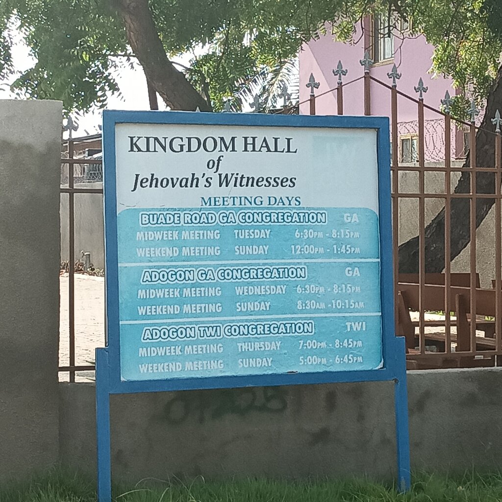 Dini dernekler Kingdom Hall Of Jehovah's Witnesses, Dünya, foto