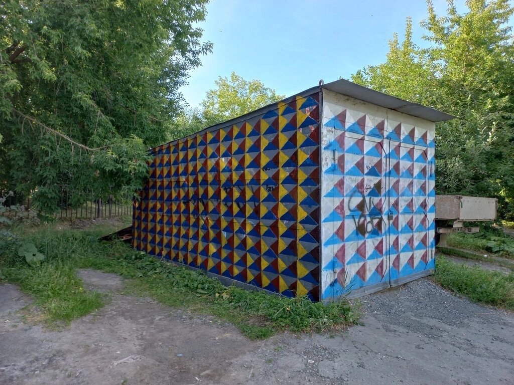 Sokak sanatı Урбан-гаражи, Pervouralsk, foto