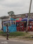 La taverne (Brazzaville, Commune de Bacongo, Route de l'Auberge de Gascogne), tuz mağarası  Brazzaville'den