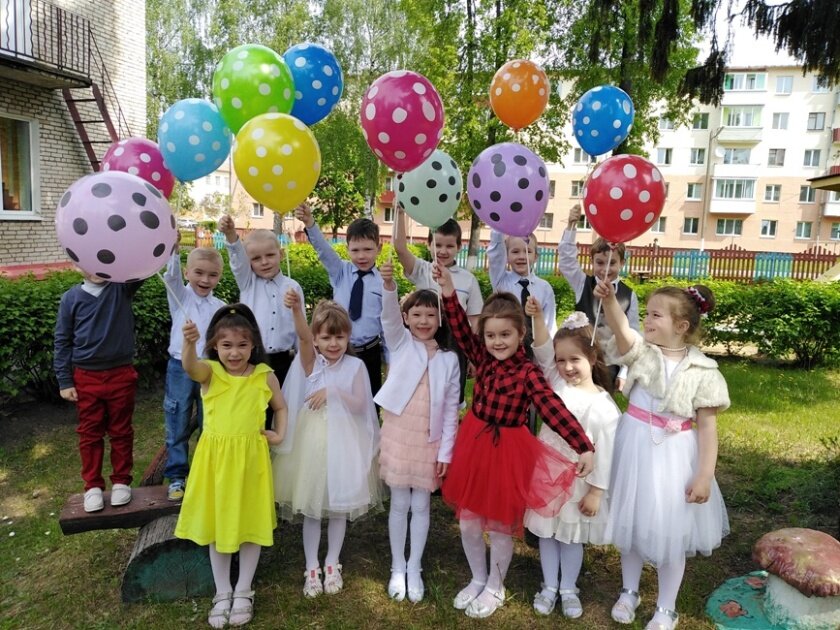 Anaokulları Yasli-Sad № 5 Bolbasovsky, Vitebskaya oblastı, foto