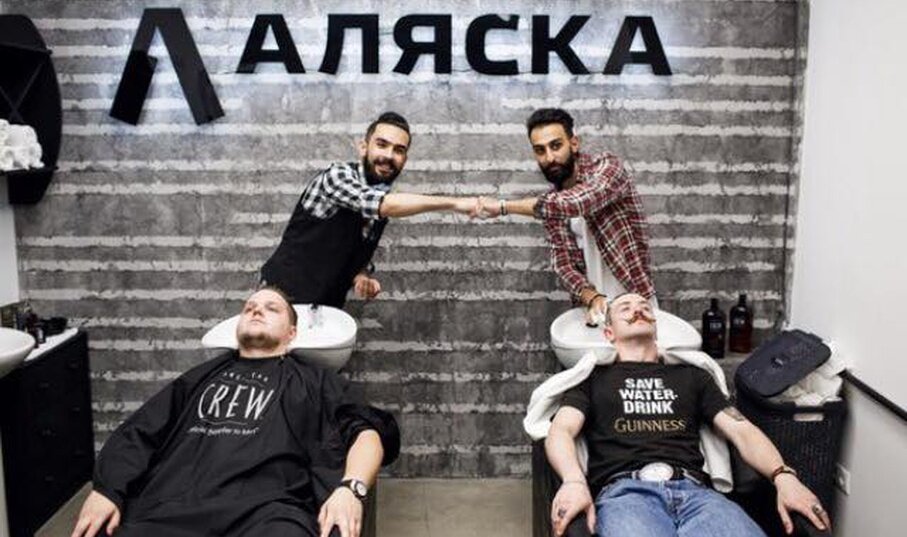 Berberler Barbershop Alaska, Moskova, foto
