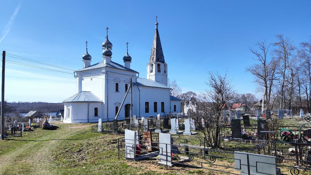 Ortodoks kiliseleri Khram Arkhistratiga Mikhaila, Yaroslavskaya oblastı, foto
