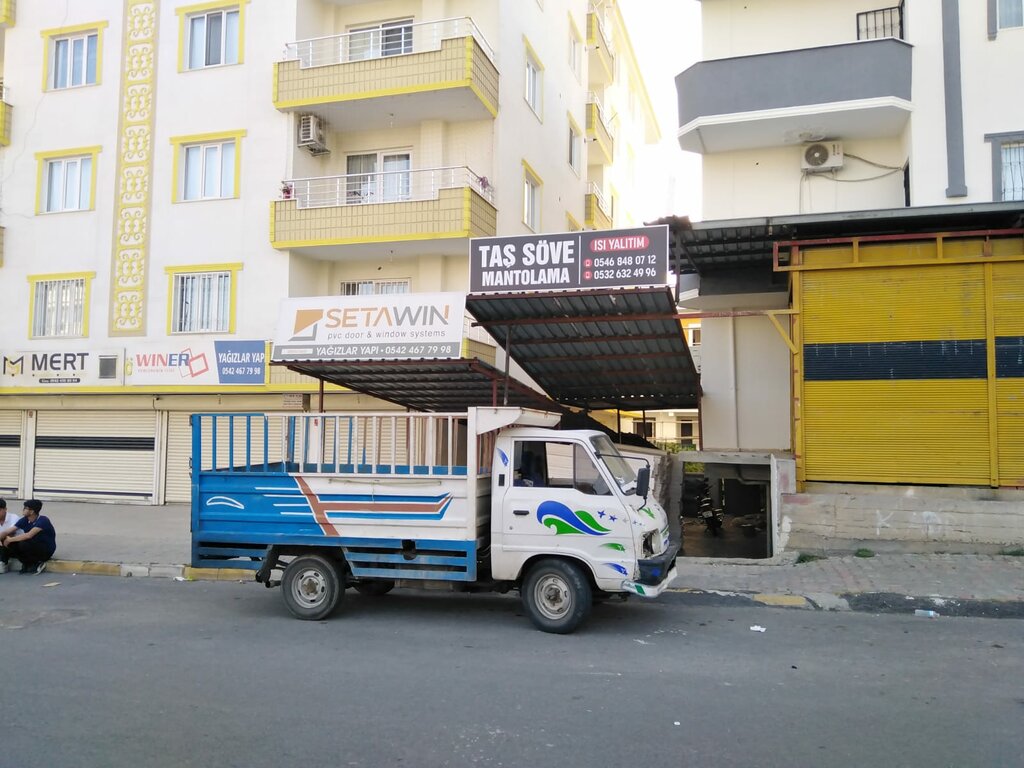 Dış kaplama Taş Söve Montalama Dış Cephe Isı Yalıtım, Batman, foto