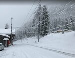 Surovas (Graubünden, Maloja, Pontresina), tren istasyonu