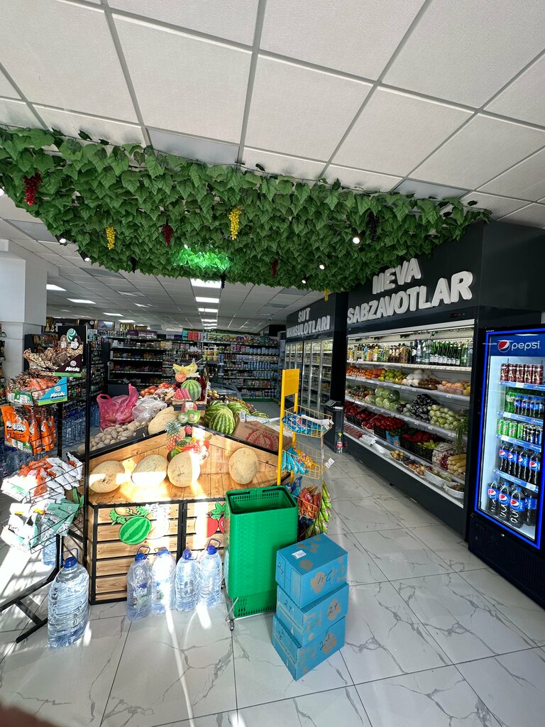 Süpermarket Kiwi Market, Taşkent eyaleti, foto