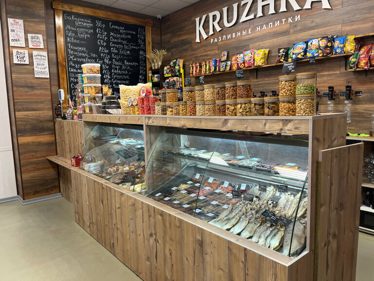Bira dükkanı Kruzhka, Belgorodskaya oblastı, foto