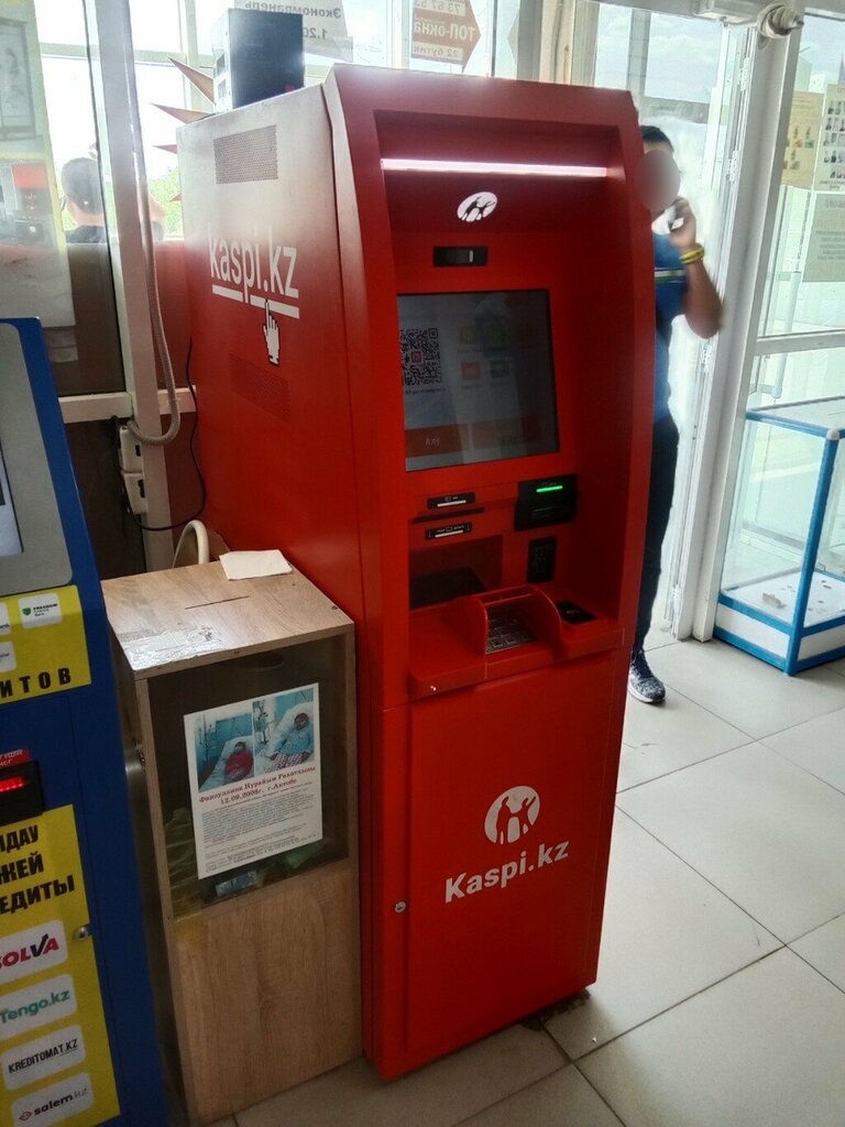 ATM'ler Kaspi Bank, Aktöbe, foto