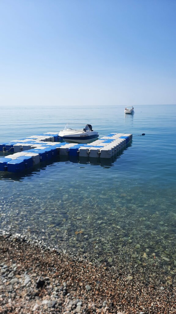 i̇skele Jetty , Gagra Bölgesi, foto