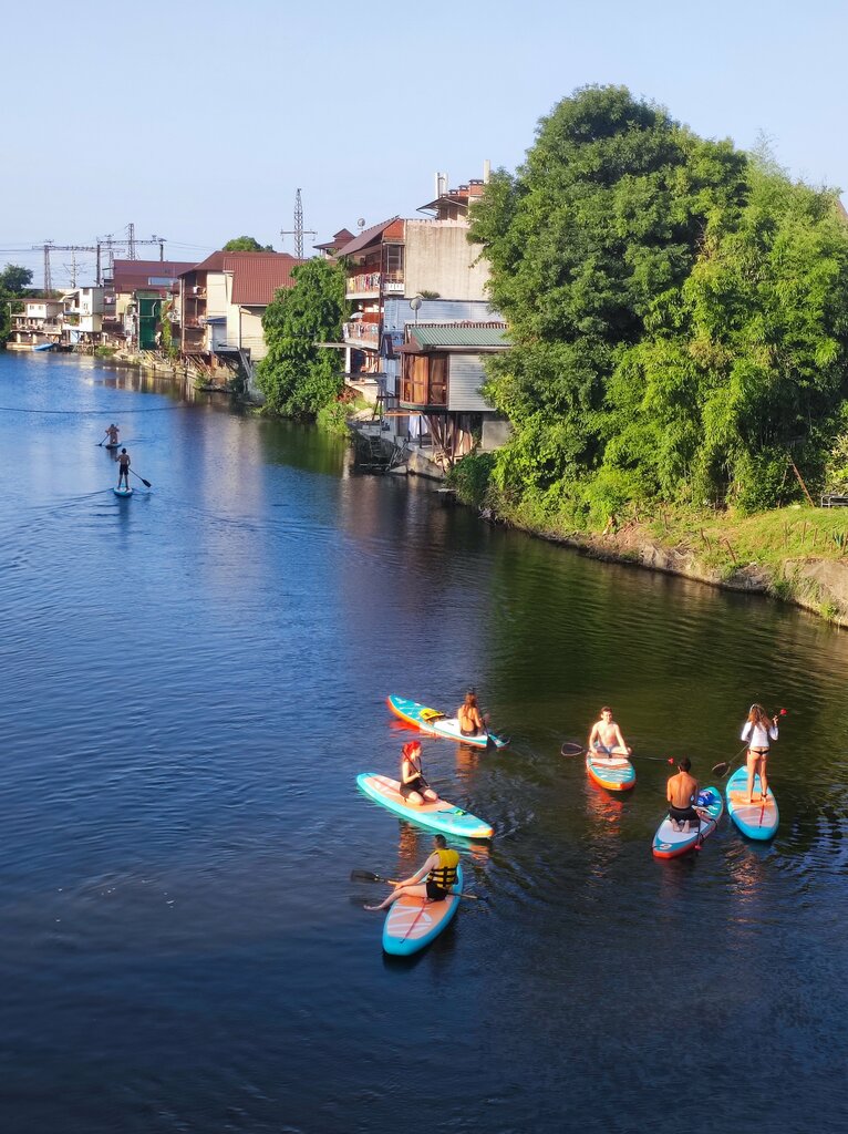 Kürek sörfü СапРано, Soçi, foto