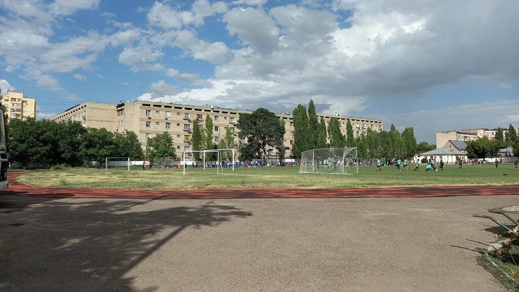 Stadyum Lokomotiv Stadium, Çimkent (Şımkent), foto
