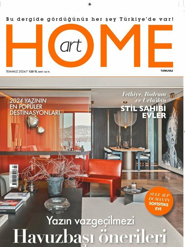 Gazete ve dergiler Home Art, İstanbul, foto
