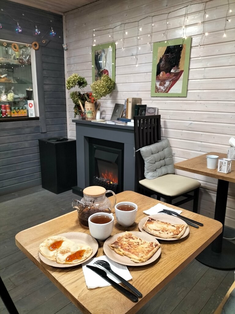 Kafe Блины у камина, Moskova, foto