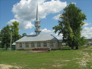 Мечеть (Ulyanovsk Region, Starokulatkinskiy rayon, Mostyakskoye selskoye poseleniye, selo Stary Mostyak, Komsomolskaya ulitsa), cami  Ulyanovskaya oblastından