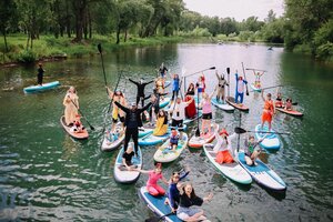 Wake-park Buksir (Republic of Khakassia, Abakan, park Kultury i otdykha), spor ve eğlence merkezi  Abakan'dan