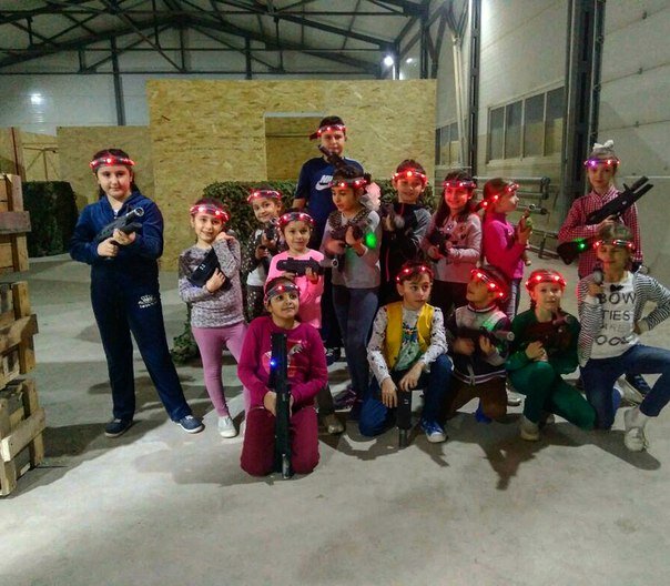 Lazer paintball Lazertag klub Lasertag28, Blagoveshchensk, foto
