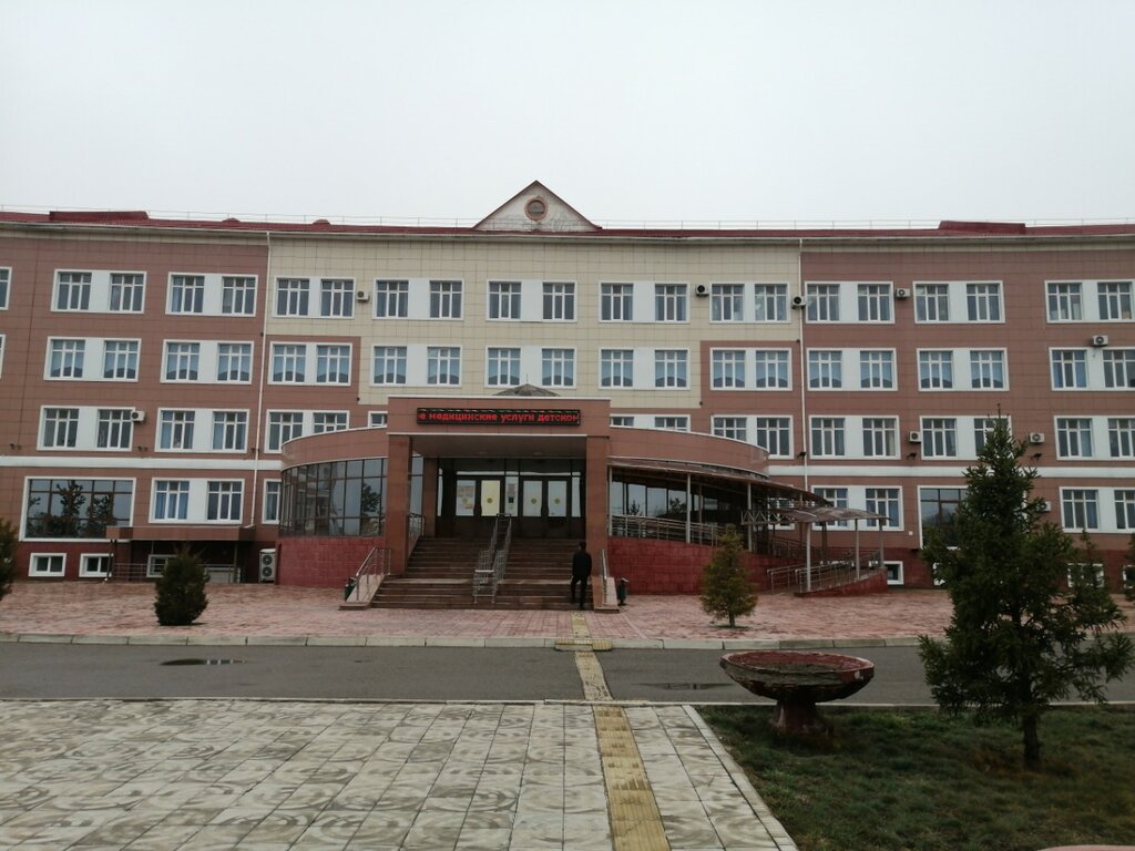 Çocuk hastaneleri Zhambyl City Children's Hospital, Taraz, foto