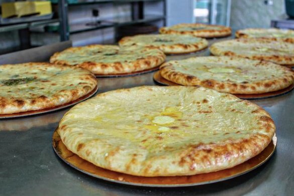 Ekmek fırını Sushi Pizza, Moskova, foto