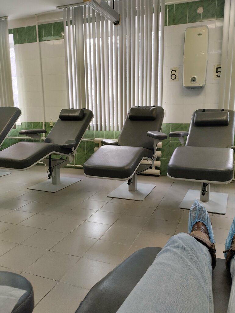 Hastane bölümü Otdeleniye Zagotovki Krovi № 3, Asbest, foto