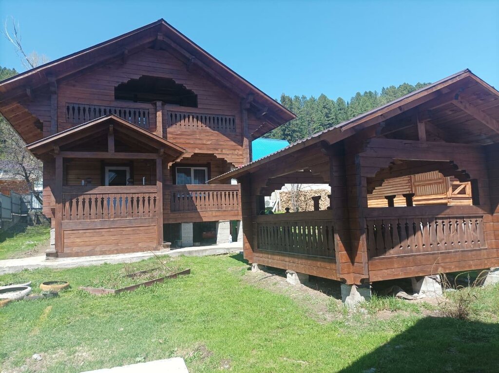 Resort oteller, tesisler Кедровый коттедж, Altay Cumhuriyeti, foto
