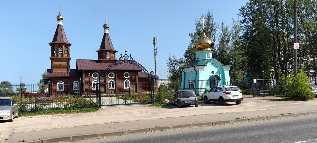 Şapel, haç anıtı Часовня Всех Смоленских святых, Smolensk, foto