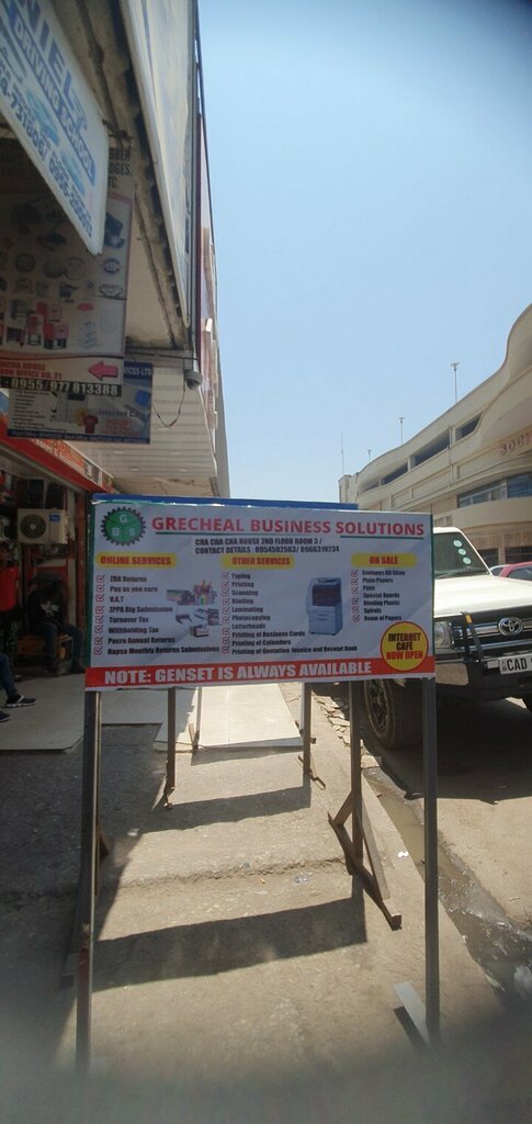 Yönetim ofisi Grecheal business solutions, Lusaka, foto
