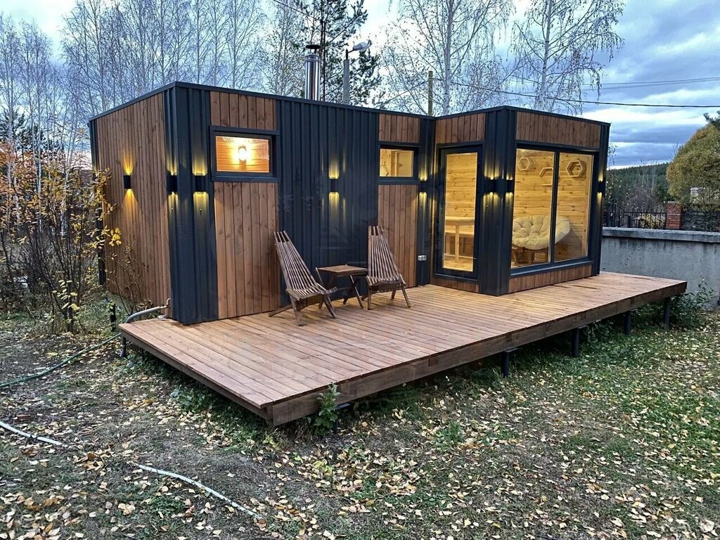 Hamam ve sauna inşaatı Баннотека, Naro‑Fominsk, foto