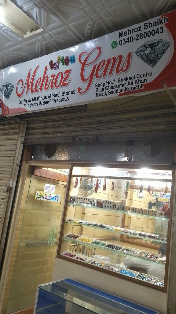 Bijuteriler Mehzoz Gems, Karaçi, foto