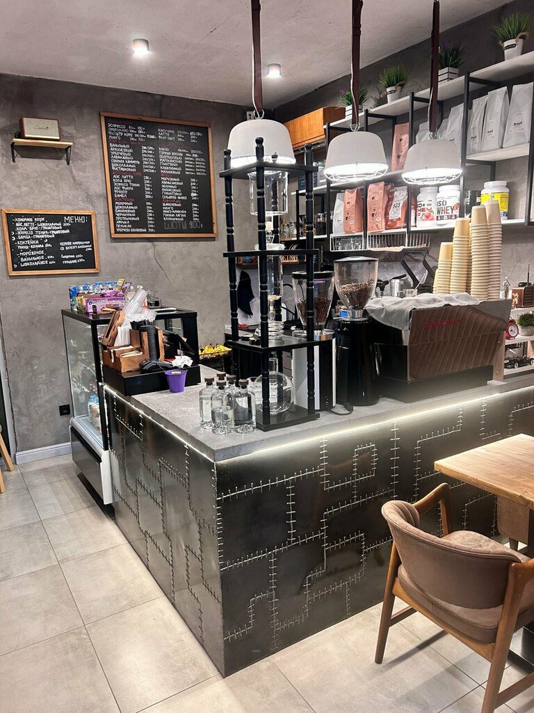 Kahve dükkanları Loft coffee bar, Kaspiysk, foto