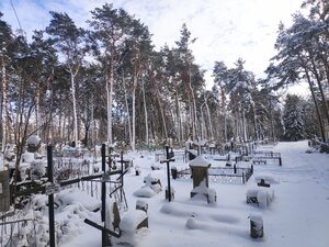 Polskija mogilki (Bresckaja voblasć, Baranavichy, Polskoye kladbishche), mezarlıklar  Baranavichy'den
