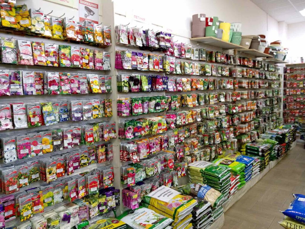 Bahçecilik mağazaları Centr sadovoda, Orenburgskaya oblastı, foto