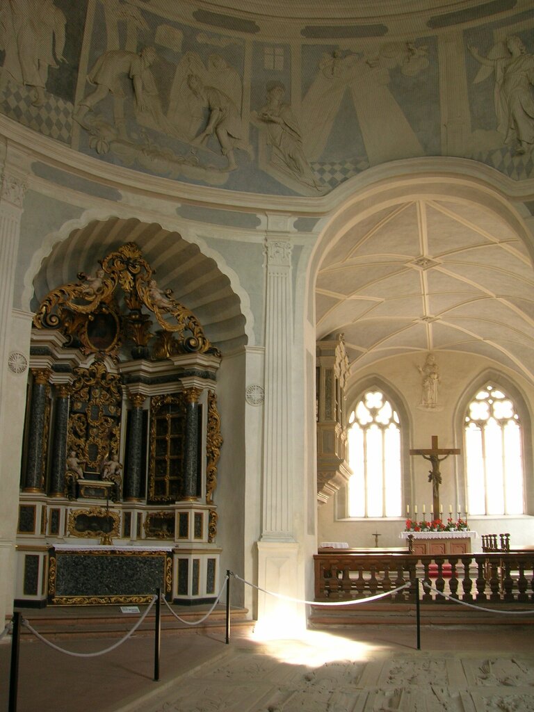 Katolik kiliseleri Marienkirche, Wurzburg, foto