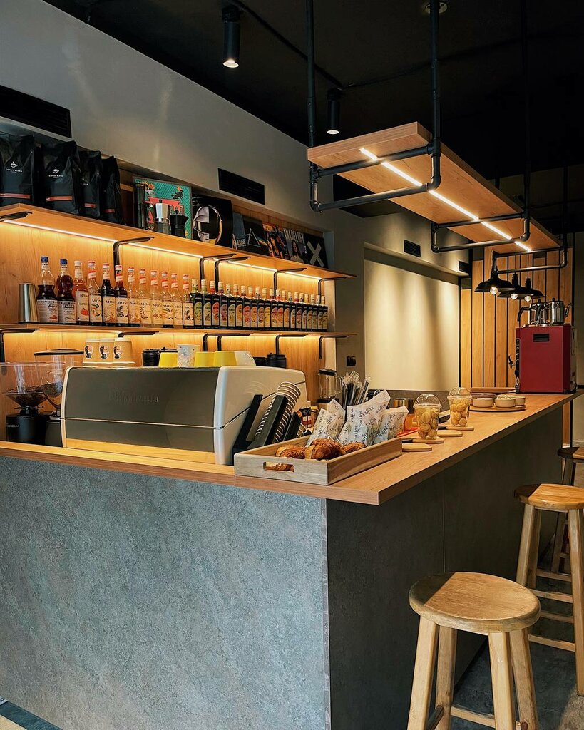 Kahve dükkanları Varim kofe, Taşkent, foto