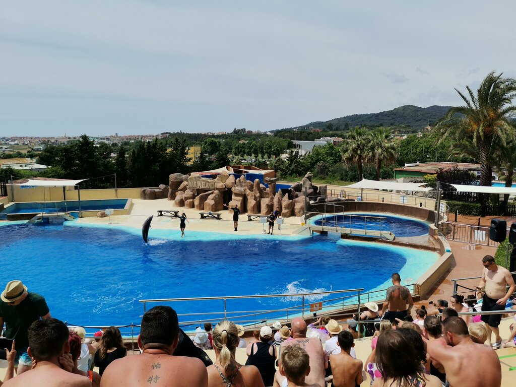 Su parkı Marineland Catalunya, Katalonya, foto