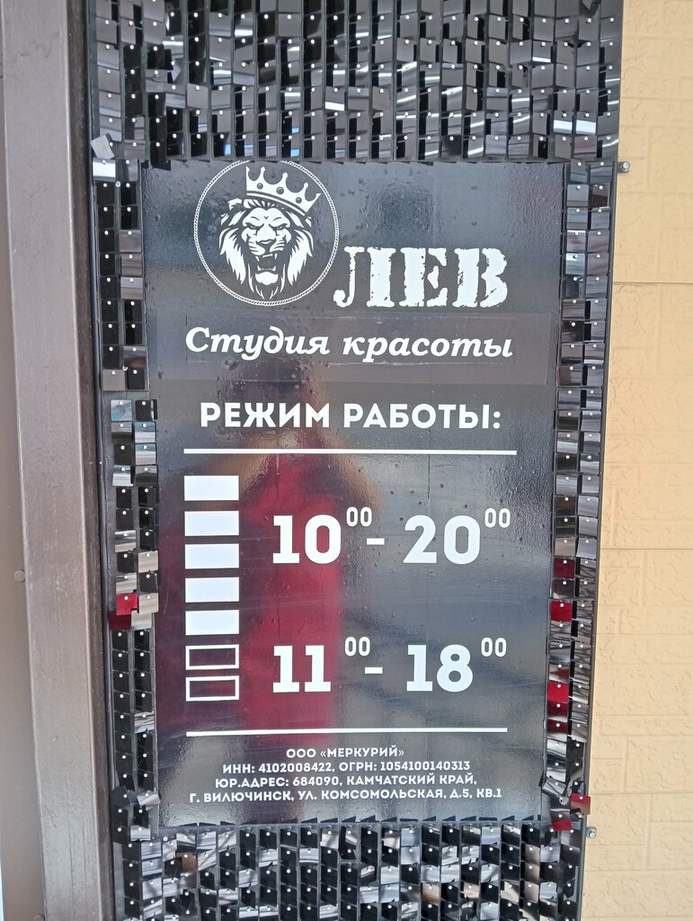 Güzellik salonu Лев, Viluchinsk, foto