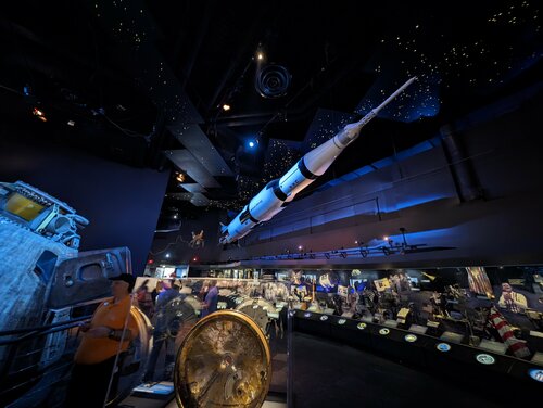 Müzeler ve sanat galerileri Space Center Houston, Texas, foto