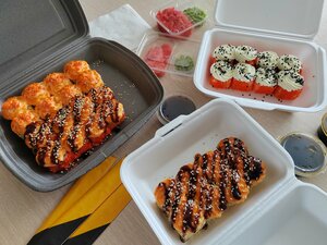 Sushi Go (ulitsa Mekhanizatorov No:7А), suşi restoranı  Babayevo'dan